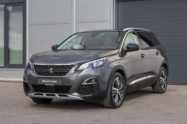 Pelēks Peugeot 5008 2017 Kauņa, ar dzinēja tilpumu 1.56 L un nobraukumu 251 tūkst. km par 13499 €, foto 6 vietnē AUTOMOTO.COM.LV