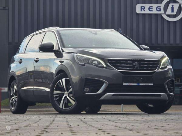 Grey Peugeot 5008 2017 in Siauliai, with an engine capacity of 2.00 L and mileage of 225 thousand km for 12800 €, photo 11 on AUTOMOTO.COM.LV