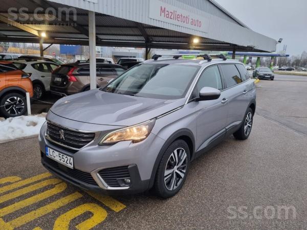 Pelēks Peugeot 5008 2018 Rīga, ar dzinēja tilpumu 1.60 L un nobraukumu 218 tūkst. km par 17200 €, foto 1 vietnē AUTOMOTO.COM.LV