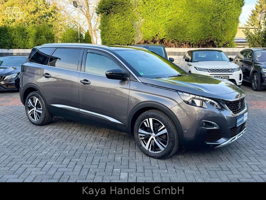 Grey Peugeot 5008 2018 in Kaunas, with an engine capacity of 1.60 L and mileage of 78 thousand km for 23429 €, photo 1 on AUTOMOTO.COM.LV