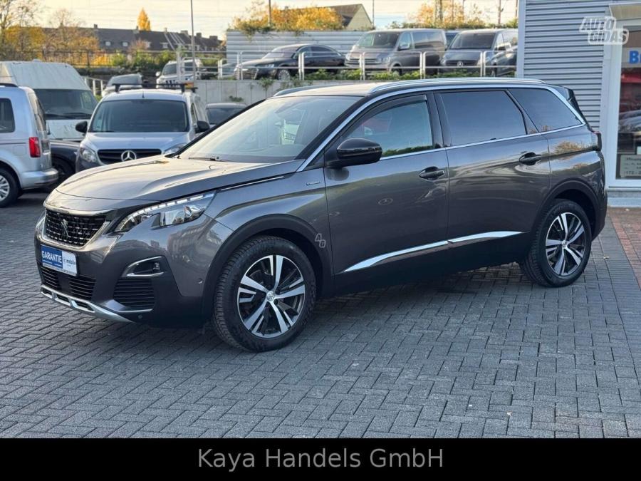 Grey Peugeot 5008 2018 in Kaunas, with an engine capacity of 1.60 L and mileage of 78 thousand km for 23429 €, photo 4 on AUTOMOTO.COM.LV
