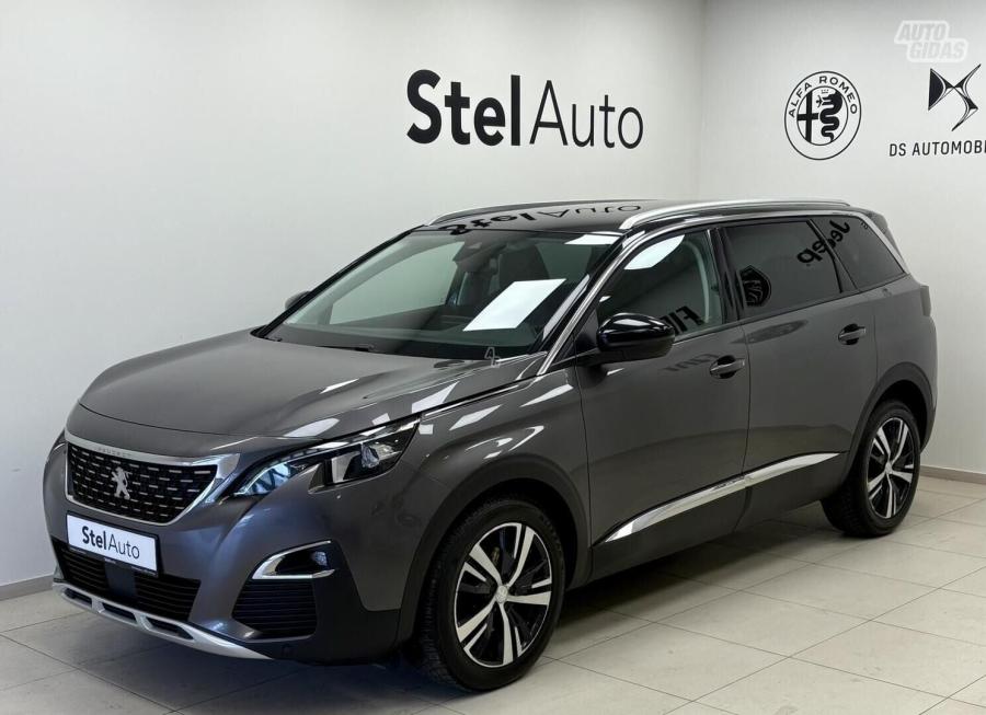 Pelēks Peugeot 5008 2018 Viļņa, ar dzinēja tilpumu 1.60 L un nobraukumu 98 tūkst. km par 17999 €, foto 2 vietnē AUTOMOTO.COM.LV