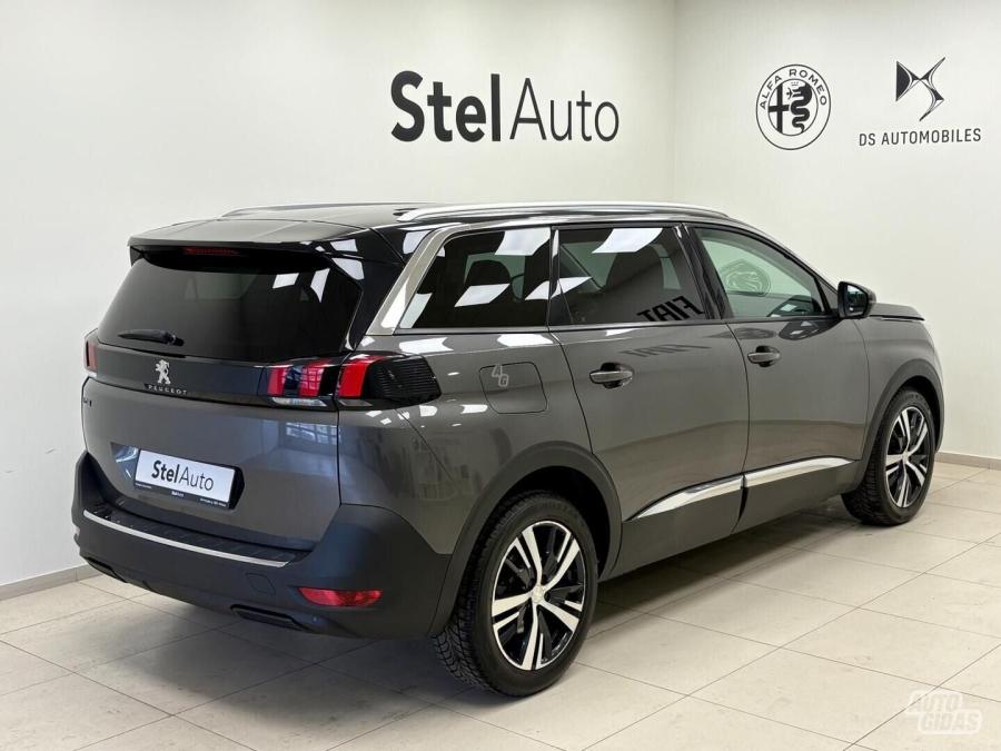 Pelēks Peugeot 5008 2018 Viļņa, ar dzinēja tilpumu 1.60 L un nobraukumu 98 tūkst. km par 17999 €, foto 6 vietnē AUTOMOTO.COM.LV
