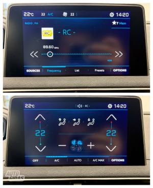 Pelēks Peugeot 5008 2018 Viļņa, ar dzinēja tilpumu 1.60 L un nobraukumu 98 tūkst. km par 17999 €, foto 17 vietnē AUTOMOTO.COM.LV