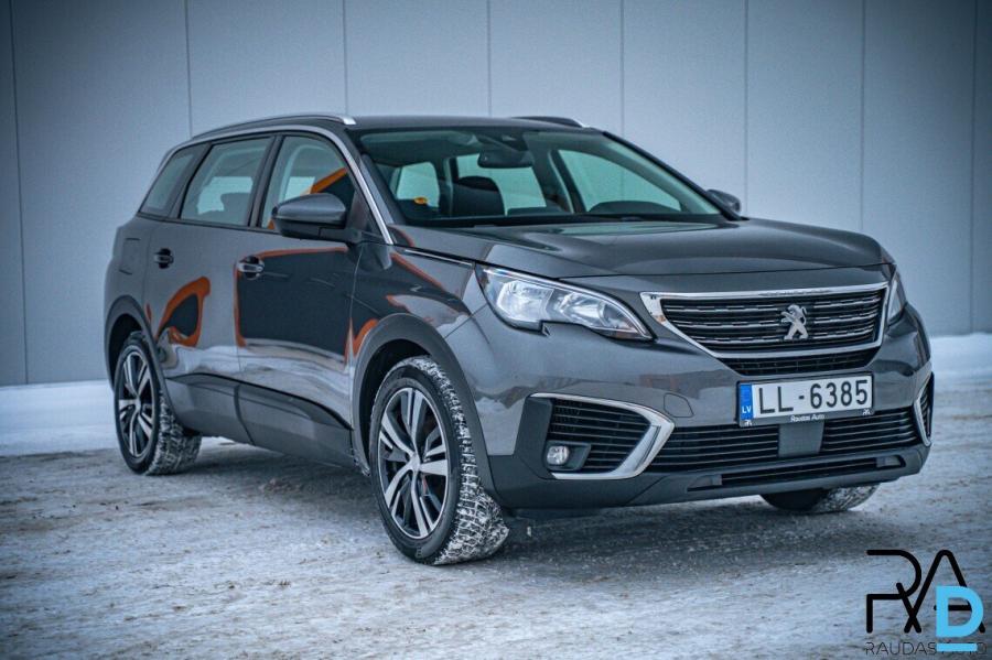 Pelēks Peugeot 5008 2018 Rīga, ar dzinēja tilpumu 1.50 L un nobraukumu 122 tūkst. km par 15990 €, foto 3 vietnē AUTOMOTO.COM.LV