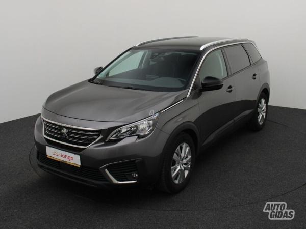 Pelēks Peugeot 5008 2018 Viļņa, ar dzinēja tilpumu 1.20 L un nobraukumu 177 tūkst. km par 11899 €, foto 1 vietnē AUTOMOTO.COM.LV