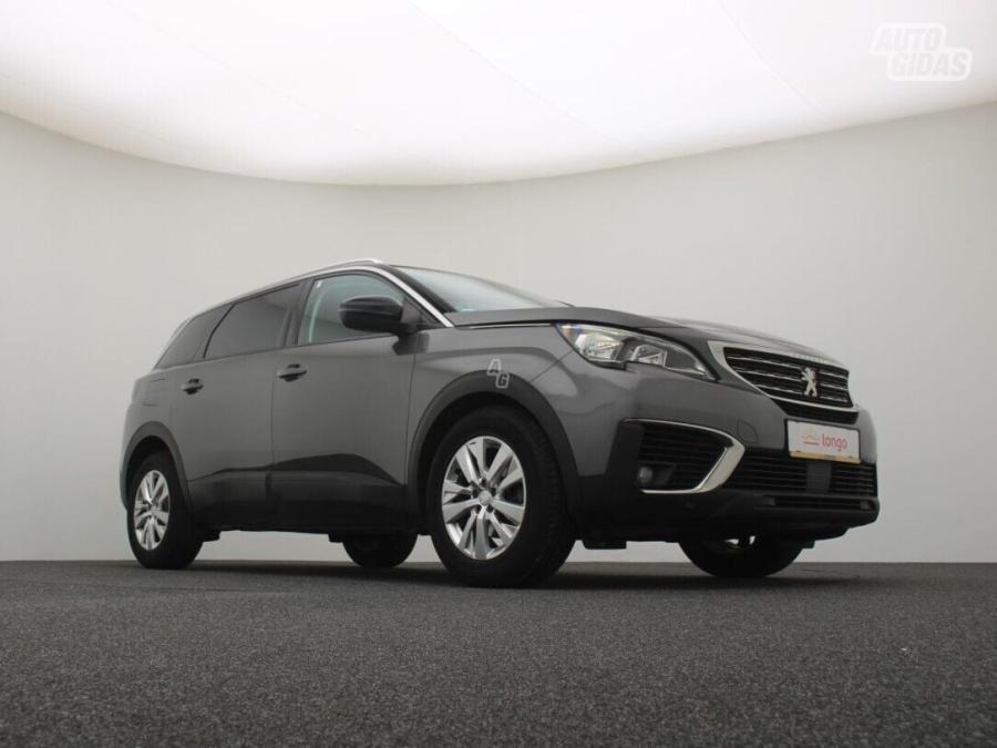 Pelēks Peugeot 5008 2018 Viļņa, ar dzinēja tilpumu 1.20 L un nobraukumu 177 tūkst. km par 11899 €, foto 11 vietnē AUTOMOTO.COM.LV