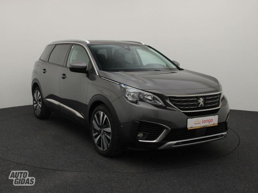 Grey Peugeot 5008 2018 in Vilnius, with an engine capacity of 1.60 L and mileage of 243 thousand km for 12999 €, photo 10 on AUTOMOTO.COM.LV