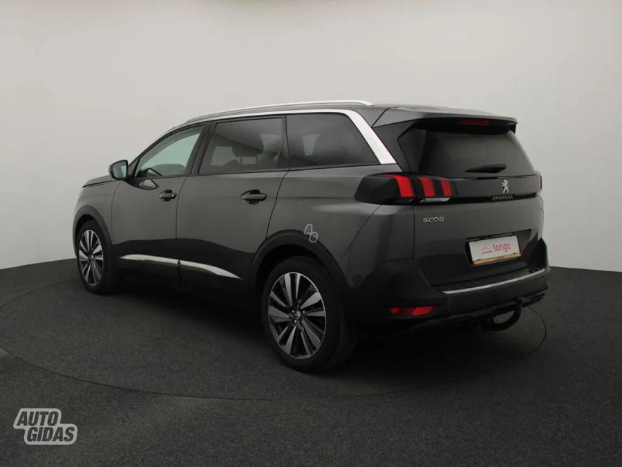 Grey Peugeot 5008 2018 in Vilnius, with an engine capacity of 1.20 L and mileage of 199 thousand km for 12499 €, photo 8 on AUTOMOTO.COM.LV