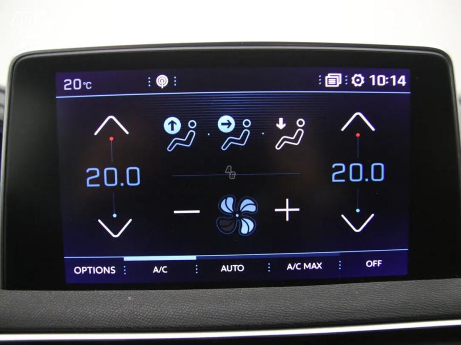 Grey Peugeot 5008 2018 in Vilnius, with an engine capacity of 1.20 L and mileage of 199 thousand km for 12499 €, photo 22 on AUTOMOTO.COM.LV