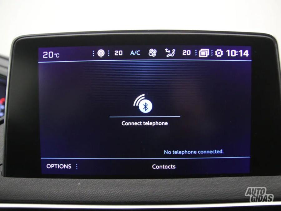 Grey Peugeot 5008 2018 in Vilnius, with an engine capacity of 1.20 L and mileage of 199 thousand km for 12499 €, photo 25 on AUTOMOTO.COM.LV