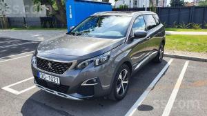 Grey Peugeot 5008 2018 in Riga, with an engine capacity of 1.50 L and mileage of 95 thousand km for 13950 €, photo  on AUTOMOTO.COM.LV