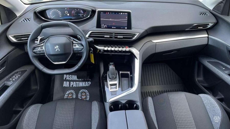 Grey Peugeot 5008 2018 in Marijampole, with an engine capacity of 1.50 L and mileage of 189 thousand km for 10990 €, photo 27 on AUTOMOTO.COM.LV