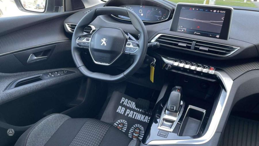 Grey Peugeot 5008 2018 in Marijampole, with an engine capacity of 1.50 L and mileage of 189 thousand km for 10990 €, photo 28 on AUTOMOTO.COM.LV
