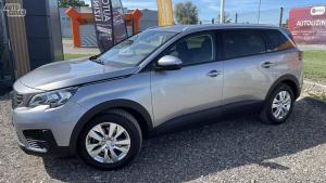 Grey Peugeot 5008 2018 in Marijampole, with an engine capacity of 1.50 L and mileage of 189 thousand km for 10990 €, photo 6 on AUTOMOTO.COM.LV