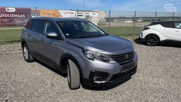 Grey Peugeot 5008 2018 in Marijampole, with an engine capacity of 1.50 L and mileage of 189 thousand km for 10990 €, photo 10 on AUTOMOTO.COM.LV