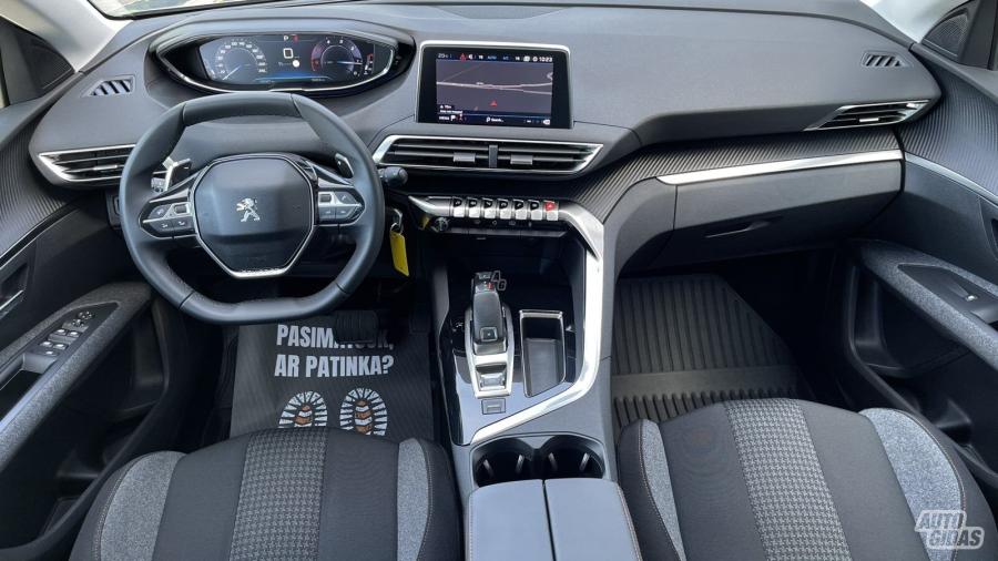 Grey Peugeot 5008 2018 in Marijampole, with an engine capacity of 1.50 L and mileage of 189 thousand km for 10990 €, photo 18 on AUTOMOTO.COM.LV