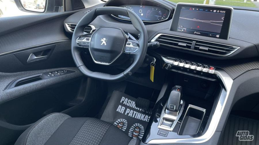 Grey Peugeot 5008 2018 in Marijampole, with an engine capacity of 1.50 L and mileage of 189 thousand km for 10990 €, photo 20 on AUTOMOTO.COM.LV