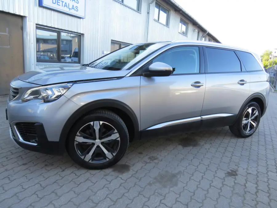 Pelēks Peugeot 5008 2018 Rīga, ar dzinēja tilpumu 1.50 L un nobraukumu 290 tūkst. km par 11590 €, foto 4 vietnē AUTOMOTO.COM.LV