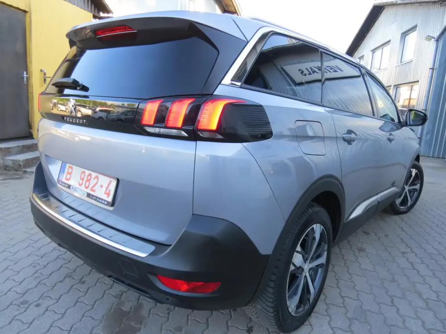 Pelēks Peugeot 5008 2018 Rīga, ar dzinēja tilpumu 1.50 L un nobraukumu 290 tūkst. km par 11590 €, foto 5 vietnē AUTOMOTO.COM.LV