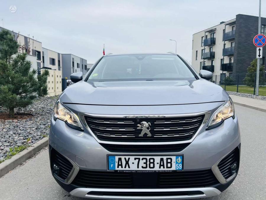 Pelēks Peugeot 5008 2018 Kauņa, ar dzinēja tilpumu 1.50 L un nobraukumu 199 tūkst. km par 10500 €, foto 5 vietnē AUTOMOTO.COM.LV