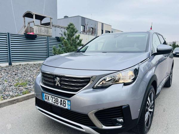 Серый Пежо 5008 2018 в Каунас, объемом двигателя 1.50 л и пробегом 199 тыс. км за 10500 €, фото 6 на AUTOMOTO.COM.LV