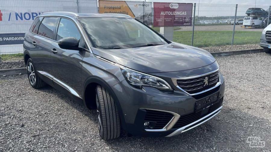 Pelēks Peugeot 5008 2018 Marijampole, ar dzinēja tilpumu 1.60 L un nobraukumu 159 tūkst. km par 12400 €, foto 4 vietnē AUTOMOTO.COM.LV
