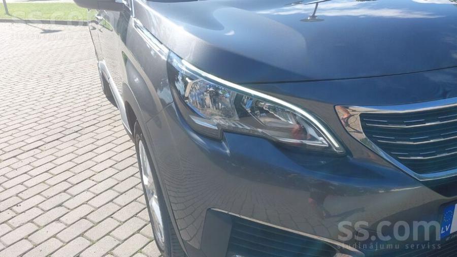Pelēks Peugeot 5008 2018 Alūksne, ar dzinēja tilpumu 1.20 L un nobraukumu 0 tūkst. km par 8950 €, foto 6 vietnē AUTOMOTO.COM.LV