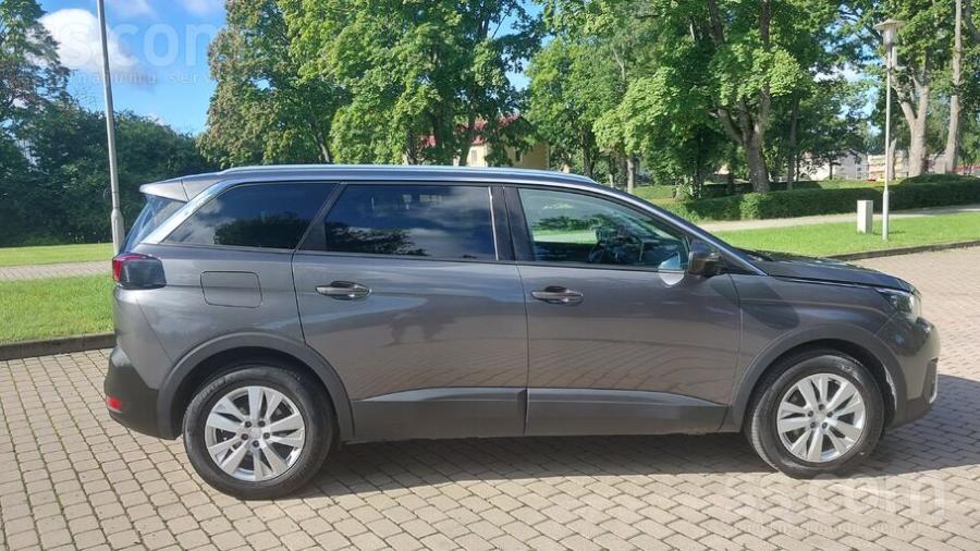 Pelēks Peugeot 5008 2018 Alūksne, ar dzinēja tilpumu 1.20 L un nobraukumu 0 tūkst. km par 8950 €, foto 16 vietnē AUTOMOTO.COM.LV