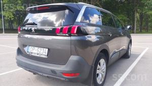 Pelēks Peugeot 5008 2018 Alūksne, ar dzinēja tilpumu 1.20 L un nobraukumu 0 tūkst. km par 8950 €, foto 11 vietnē AUTOMOTO.COM.LV