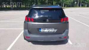 Pelēks Peugeot 5008 2018 Alūksne, ar dzinēja tilpumu 1.20 L un nobraukumu 0 tūkst. km par 8950 €, foto 13 vietnē AUTOMOTO.COM.LV