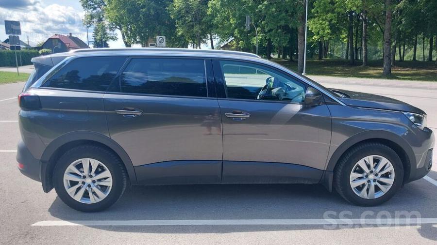 Pelēks Peugeot 5008 2018 Alūksne, ar dzinēja tilpumu 1.20 L un nobraukumu 0 tūkst. km par 8950 €, foto 16 vietnē AUTOMOTO.COM.LV