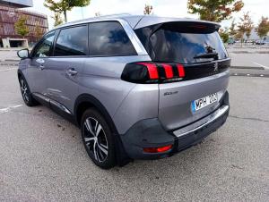 Grey Peugeot 5008 2018 in Klaipeda, with an engine capacity of 2.00 L and mileage of 268 thousand km for 12690 €, photo 5 on AUTOMOTO.COM.LV