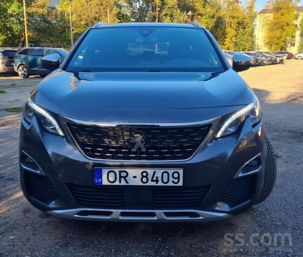Grey Peugeot 5008 2018 in Jelgava, with an engine capacity of 2.00 L and mileage of 0 thousand km for 13990 €, photo 1 on AUTOMOTO.COM.LV