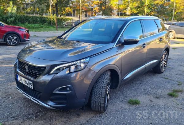Grey Peugeot 5008 2018 in Jelgava, with an engine capacity of 2.00 L and mileage of 0 thousand km for 13990 €, photo 4 on AUTOMOTO.COM.LV