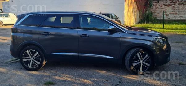 Grey Peugeot 5008 2018 in Jelgava, with an engine capacity of 2.00 L and mileage of 0 thousand km for 13990 €, photo 6 on AUTOMOTO.COM.LV