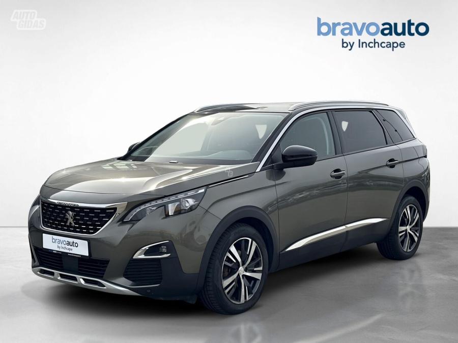 Grey Peugeot 5008 2018 in Klaipeda, with an engine capacity of 1.60 L and mileage of 119 thousand km for 17200 €, photo 1 on AUTOMOTO.COM.LV