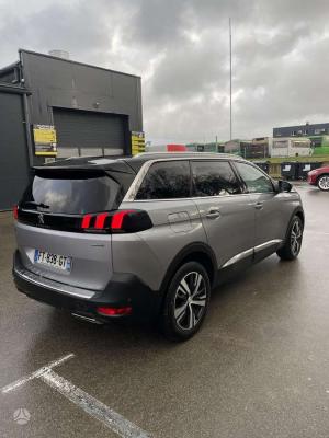 Pelēks Peugeot 5008 2019 Raseiniai, ar dzinēja tilpumu 1.50 L un nobraukumu 140 tūkst. km par 12600 €, foto 6 vietnē AUTOMOTO.COM.LV