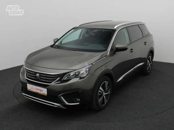 Pelēks Peugeot 5008 2019 Viļņa, ar dzinēja tilpumu 1.50 L un nobraukumu 147 tūkst. km par 16799 €, foto  vietnē AUTOMOTO.COM.LV