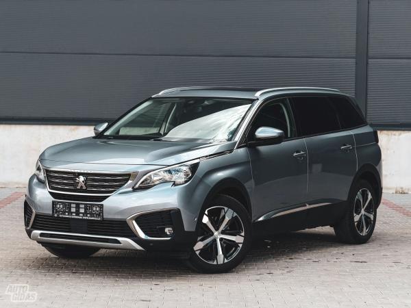 Pelēks Peugeot 5008 2019 Šauļi, ar dzinēja tilpumu 1.20 L un nobraukumu 254 tūkst. km par 10699 €, foto 3 vietnē AUTOMOTO.COM.LV