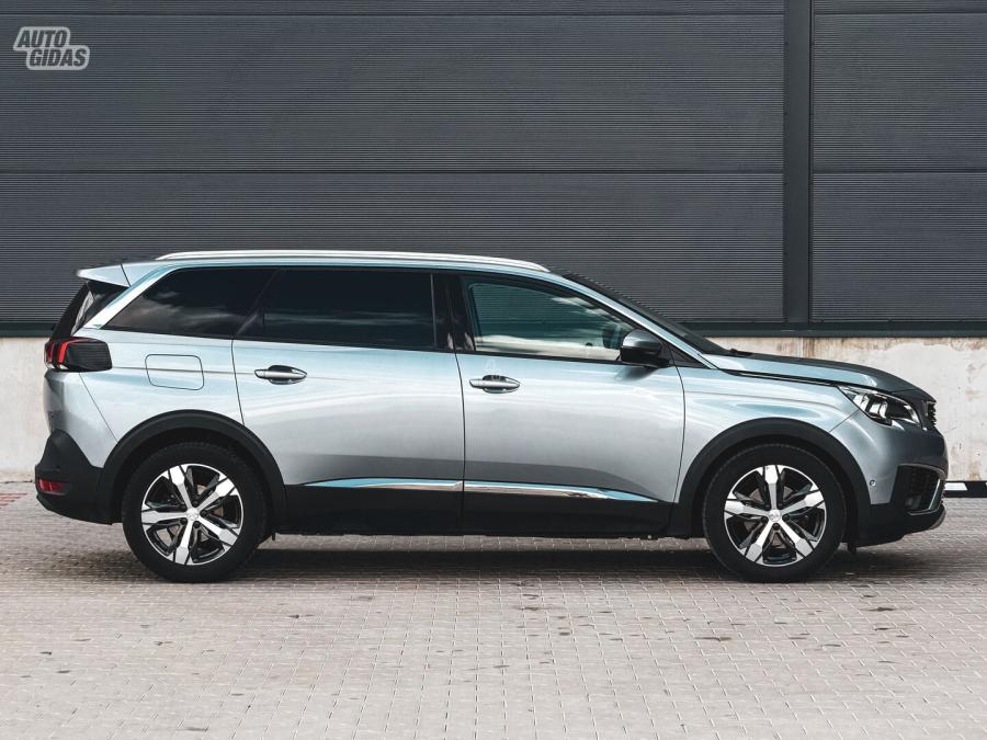 Pelēks Peugeot 5008 2019 Šauļi, ar dzinēja tilpumu 1.20 L un nobraukumu 254 tūkst. km par 10699 €, foto 5 vietnē AUTOMOTO.COM.LV