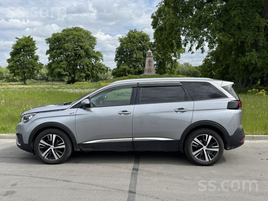Grey Peugeot 5008 2019 in Riga, with an engine capacity of 1.50 L and mileage of 0 thousand km for 11950 €, photo 5 on AUTOMOTO.COM.LV