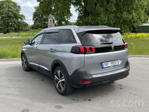 Grey Peugeot 5008 2019 in Riga, with an engine capacity of 1.50 L and mileage of 0 thousand km for 11950 €, photo 7 on AUTOMOTO.COM.LV