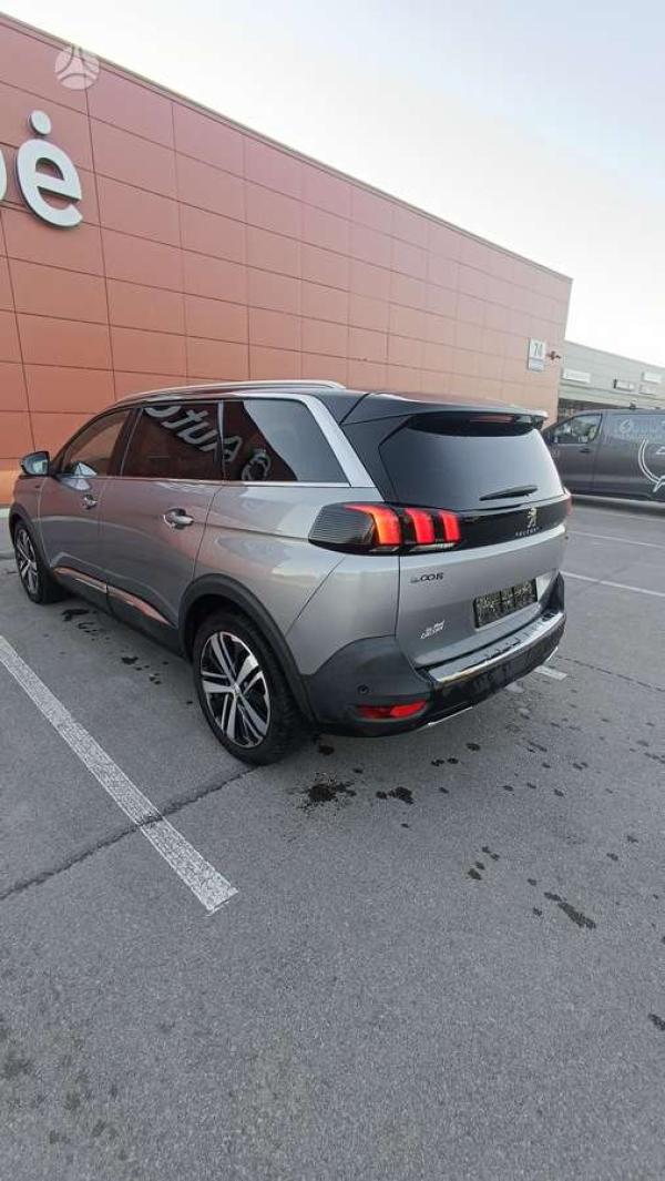 Grey Peugeot 5008 2019 in Gargzdai, with an engine capacity of 2.00 L and mileage of 280 thousand km for 14900 €, photo 3 on AUTOMOTO.COM.LV