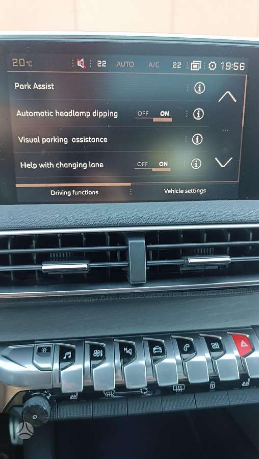 Pelēks Peugeot 5008 2019 Gargždai, ar dzinēja tilpumu 2.00 L un nobraukumu 280 tūkst. km par 14900 €, foto 35 vietnē AUTOMOTO.COM.LV