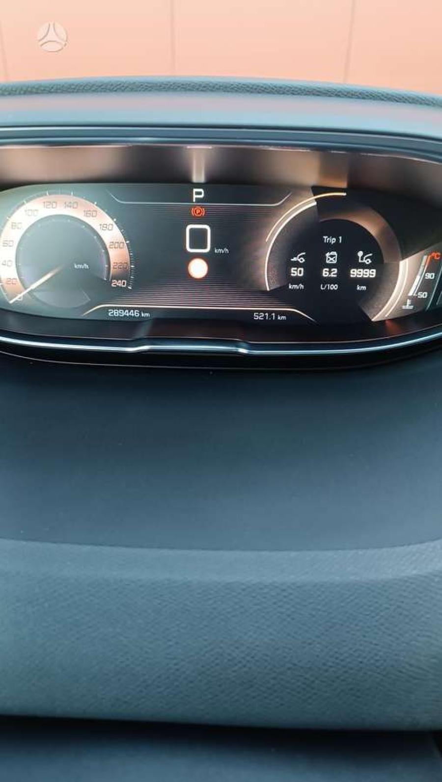 Pelēks Peugeot 5008 2019 Gargždai, ar dzinēja tilpumu 2.00 L un nobraukumu 280 tūkst. km par 14900 €, foto 43 vietnē AUTOMOTO.COM.LV