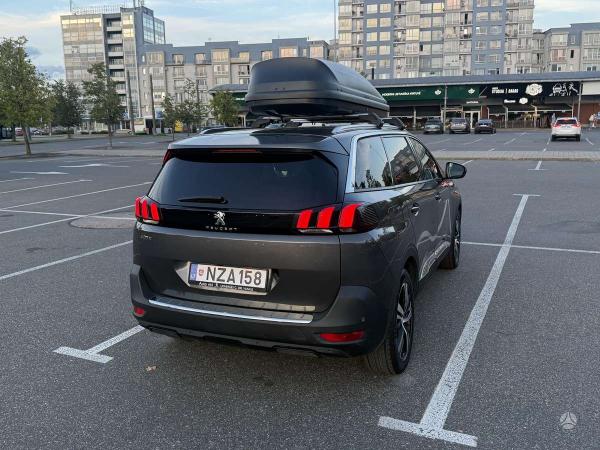 Pelēks Peugeot 5008 2019 Viļņa, ar dzinēja tilpumu 1.20 L un nobraukumu 126 tūkst. km par 11300 €, foto 7 vietnē AUTOMOTO.COM.LV