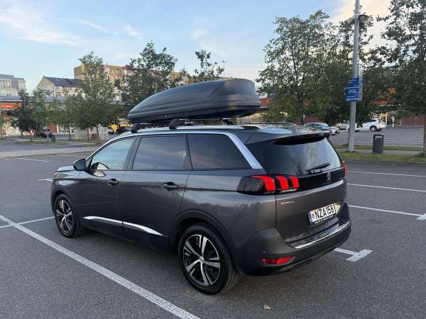 Pelēks Peugeot 5008 2019 Viļņa, ar dzinēja tilpumu 1.20 L un nobraukumu 126 tūkst. km par 11300 €, foto 9 vietnē AUTOMOTO.COM.LV