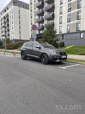 Grey Peugeot 5008 2019 in Riga, with an engine capacity of 1.50 L and mileage of 235 thousand km for 16500 €, photo  on AUTOMOTO.COM.LV