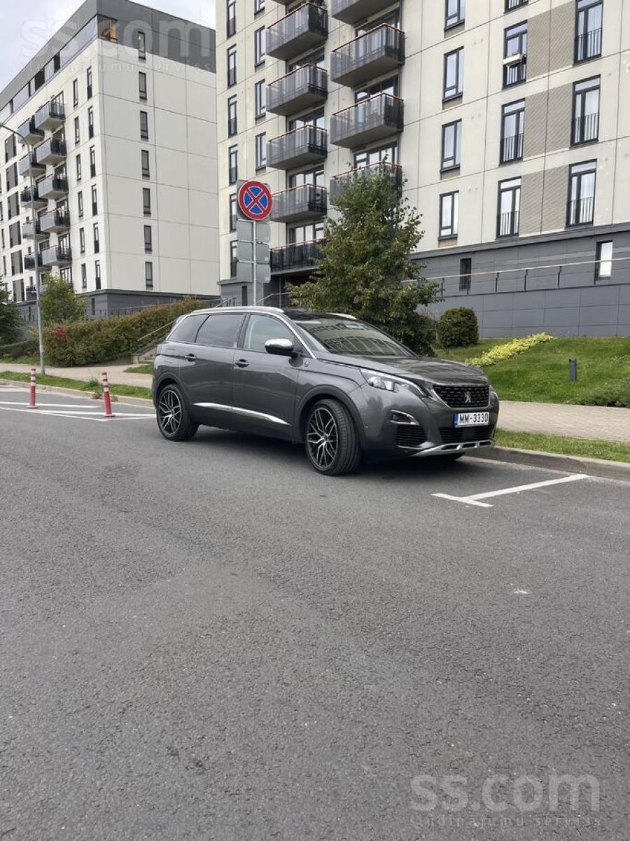 Pelēks Peugeot 5008 2019 Rīga, ar dzinēja tilpumu 1.50 L un nobraukumu 235 tūkst. km par 16500 €, foto 1 vietnē AUTOMOTO.COM.LV